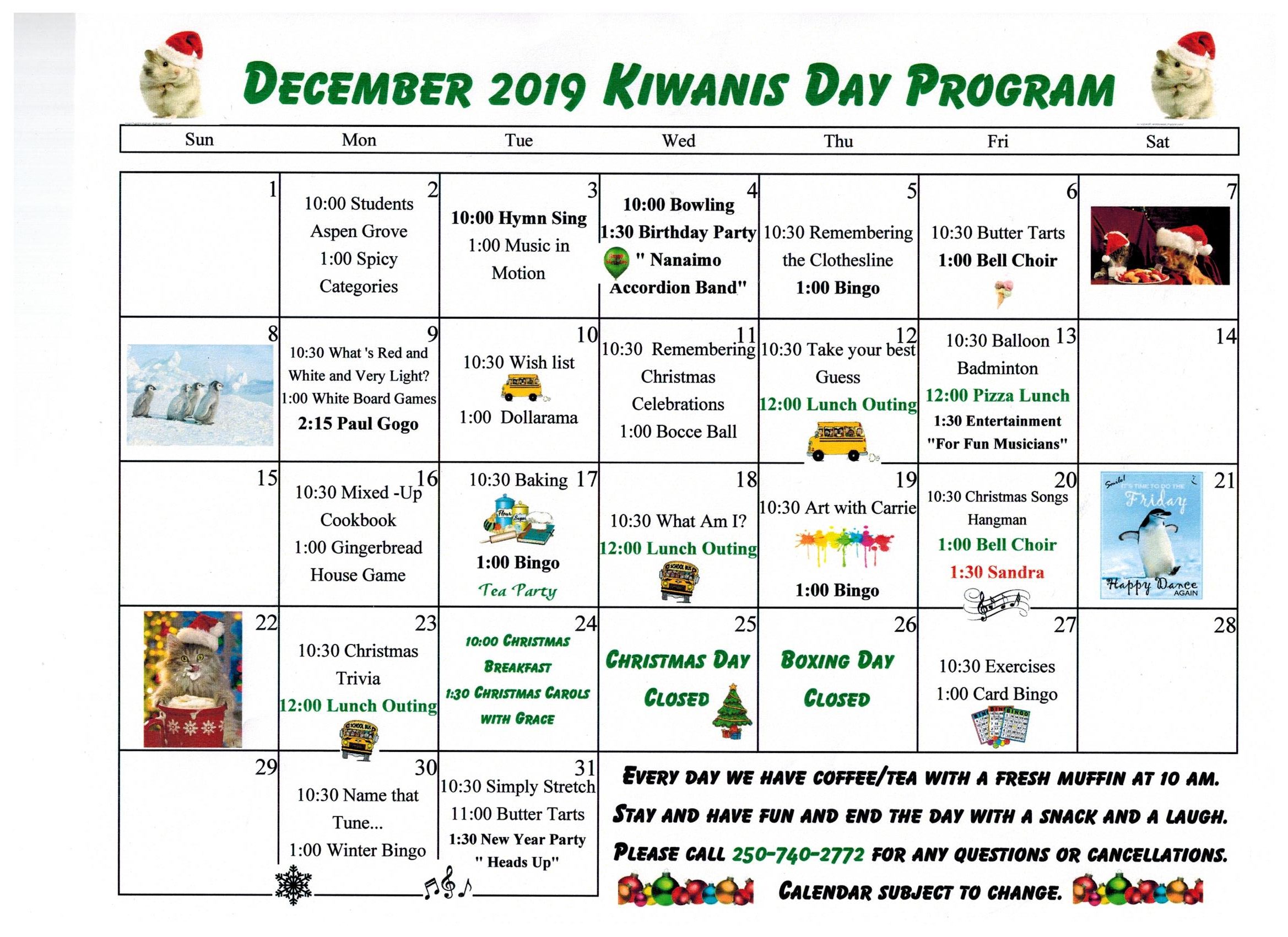 Adult Day Program - Kiwanis Village Nanaimo